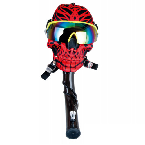 Gas mask bong red skull - Dreamliner | Dutch-smart.nl