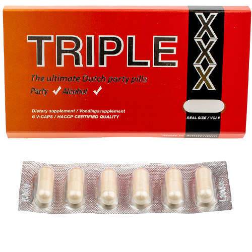 Triple X Energizer - 6 capsules | Dutch-smart